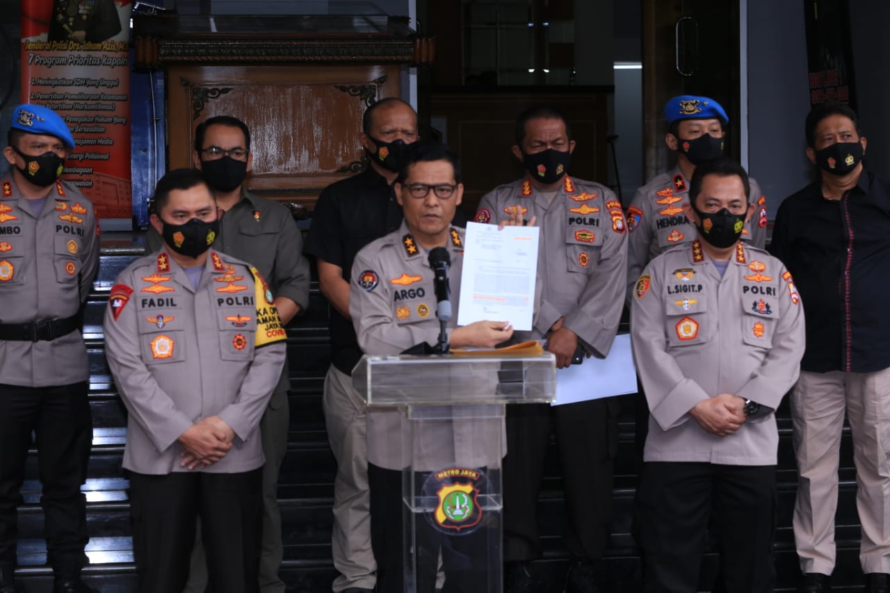 Kasus Pelanggaran Kekarantinaan Kesehatan, Polri Cekal Habib Rizieq dan ...