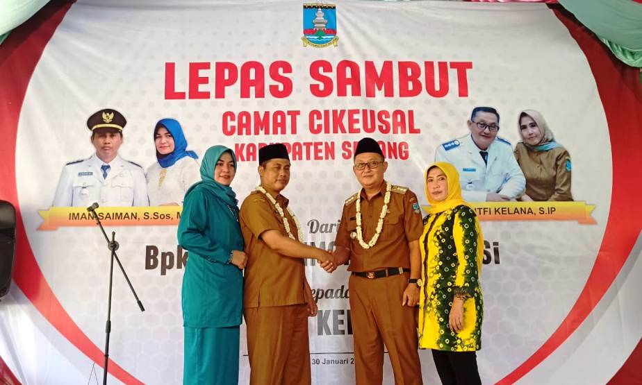 Lepas Sambut Pejabat Camat Camat Cikeusal Diiringi Suasana Haru – KUPAS ...